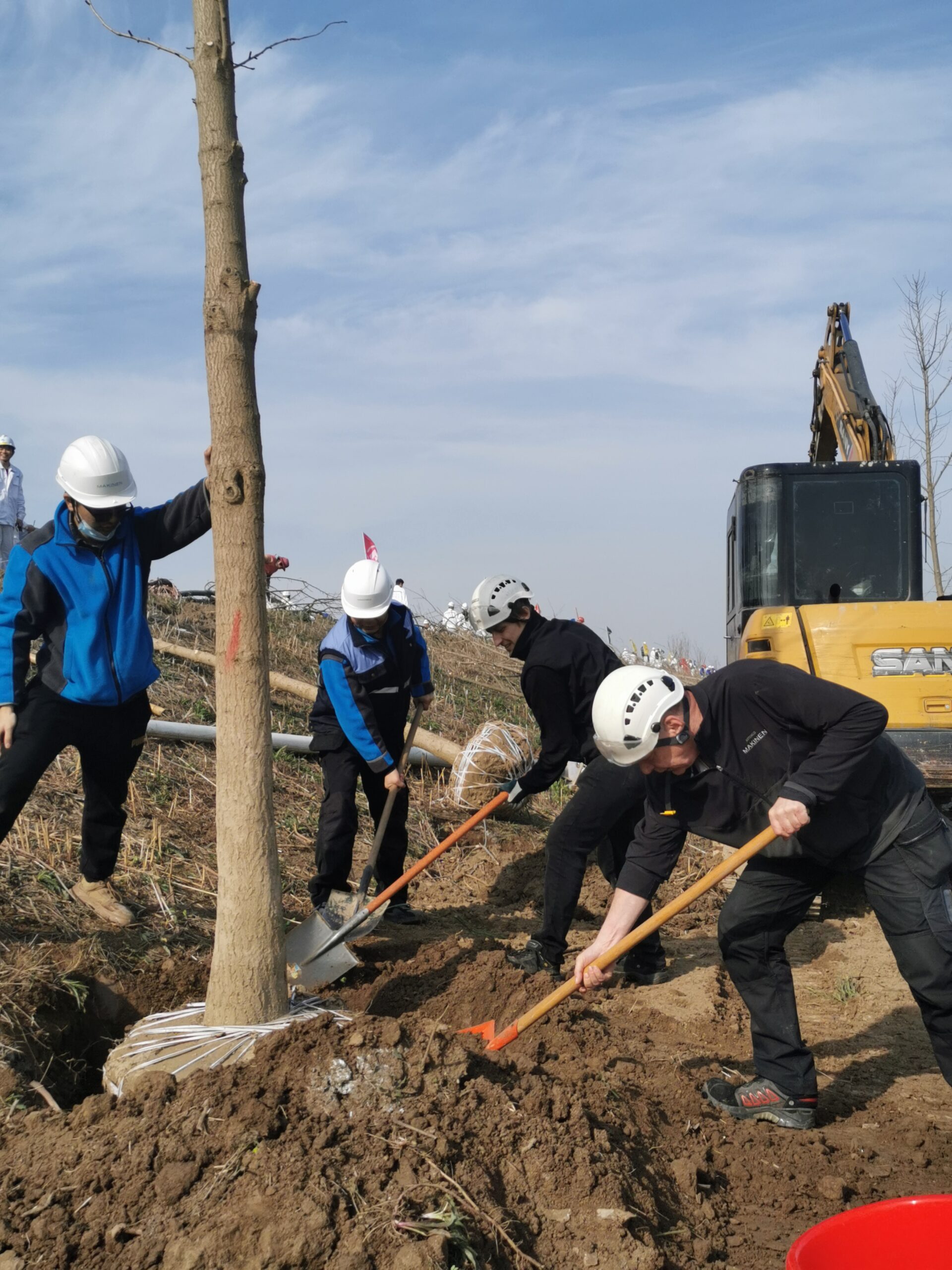 MAKINEN joins in China’s National Tree Planting Day - ISMakinen